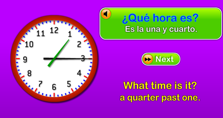 Qué hora es? – what time is it? – onlinefreespanish
