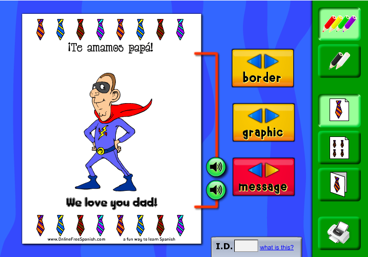 Día del Padre – Spanish Father’s Day Cards – onlinefreespanish