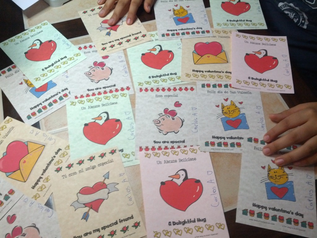 How to make your Bilingual Valentine’s Day cards! – onlinefreespanish