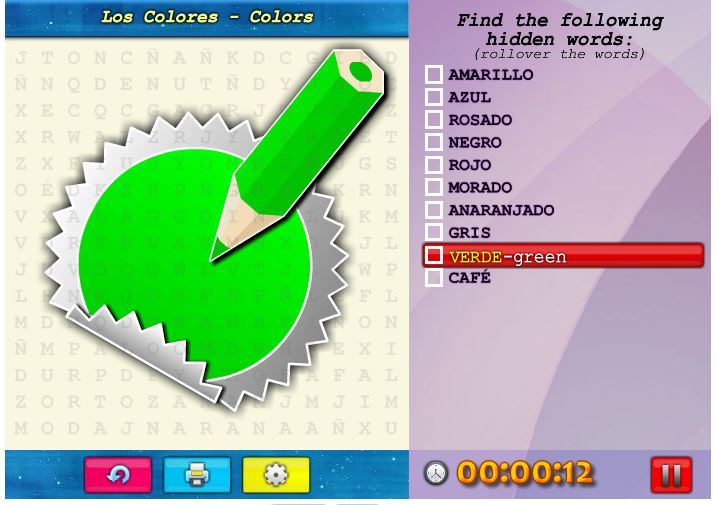 Los colores – colors lesson! – onlinefreespanish