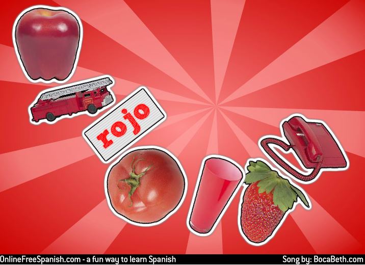 Los colores – colors lesson! – onlinefreespanish