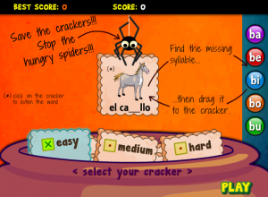 Spanish Syllables Practice Game! – onlinefreespanish