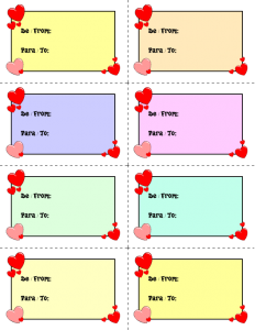 Tarjetas de San Valentín / Valentine’s Day Cards – onlinefreespanish