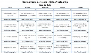 OnlineFreeSpanish Spanish Summer Camp! – onlinefreespanish