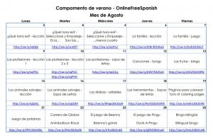 Spanish Summer Camp! 2020 – Campamento de Verano! Aprende Español ...