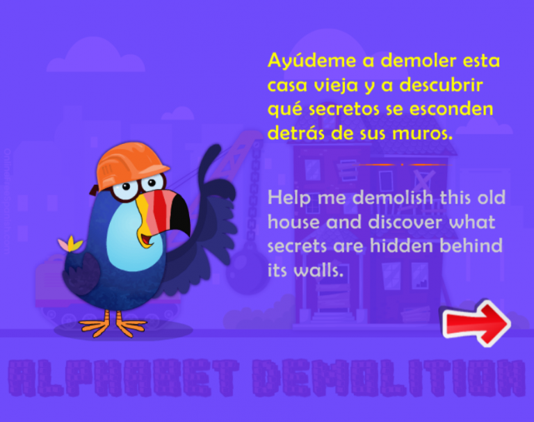 Enjoy our new activity: demolición del alfabeto – alphabet demolition ...